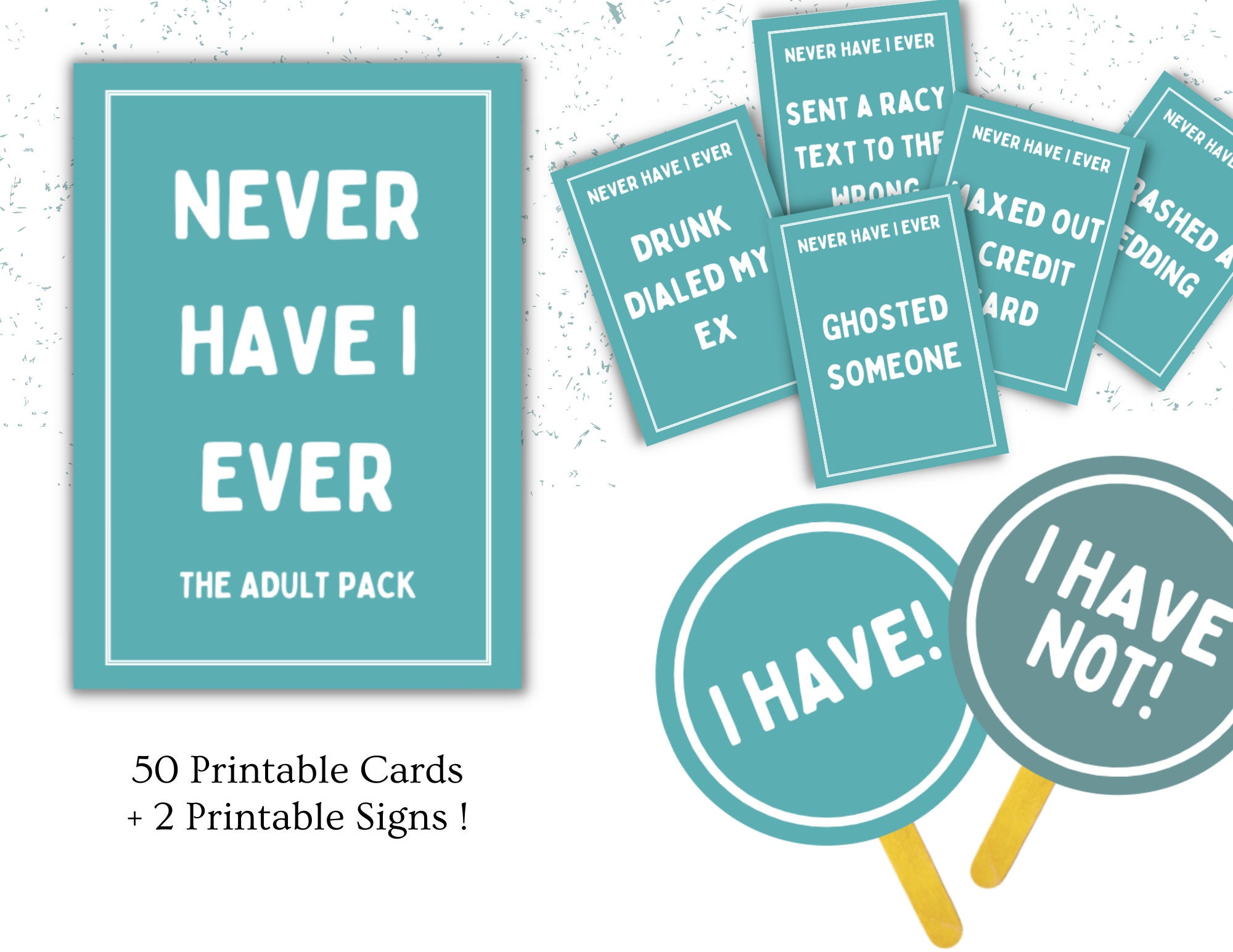 Never Have I Ever Couples Game | Never Have I Ever Game Printable ...