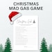Christmas Mad Gab Game Printable | Funny Christmas Game Printable ...