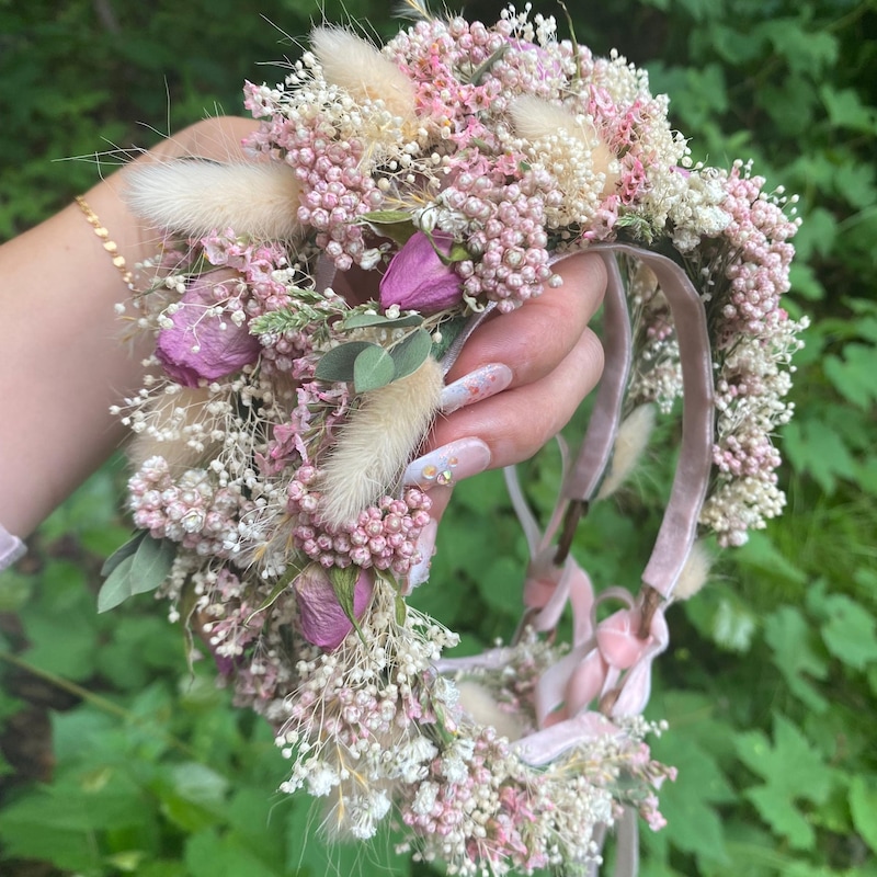 Floral Wedding Crown - Etsy