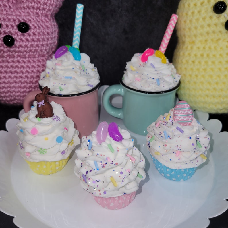 Easter Faux Mini Cupcakes - Etsy