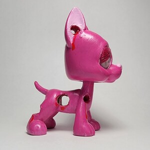 LPS Custom: Pink Gore - Etsy