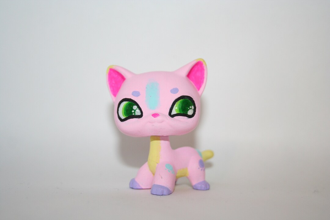 LPS Customs: Pastel Cat - Etsy