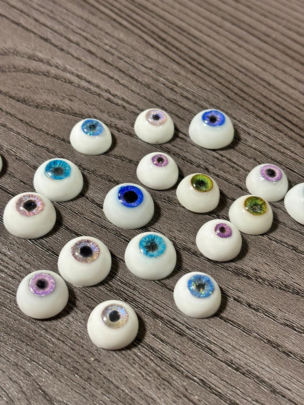 White BJD Doll Eye Bases - Etsy