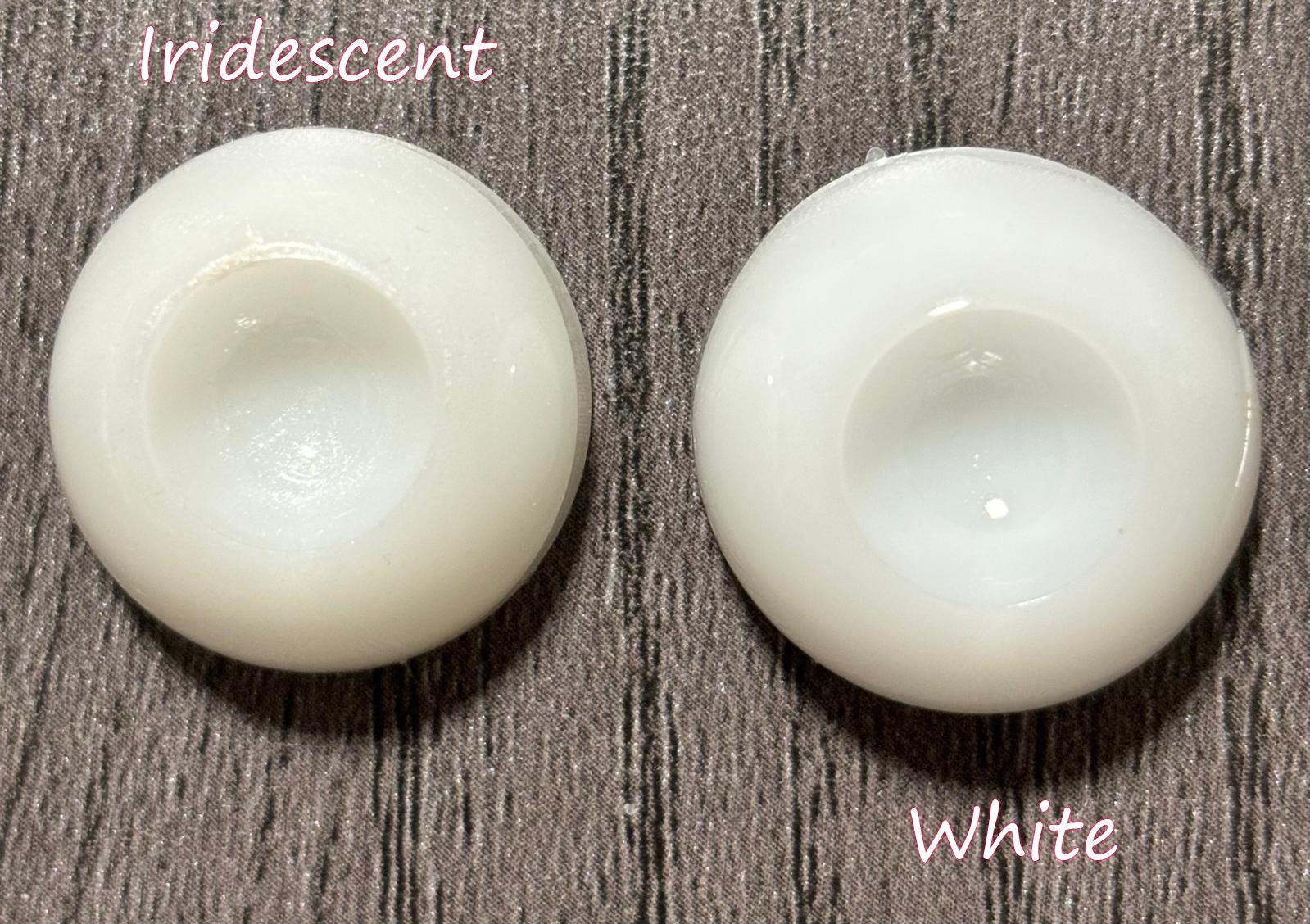 White BJD Doll Eye Bases - Etsy