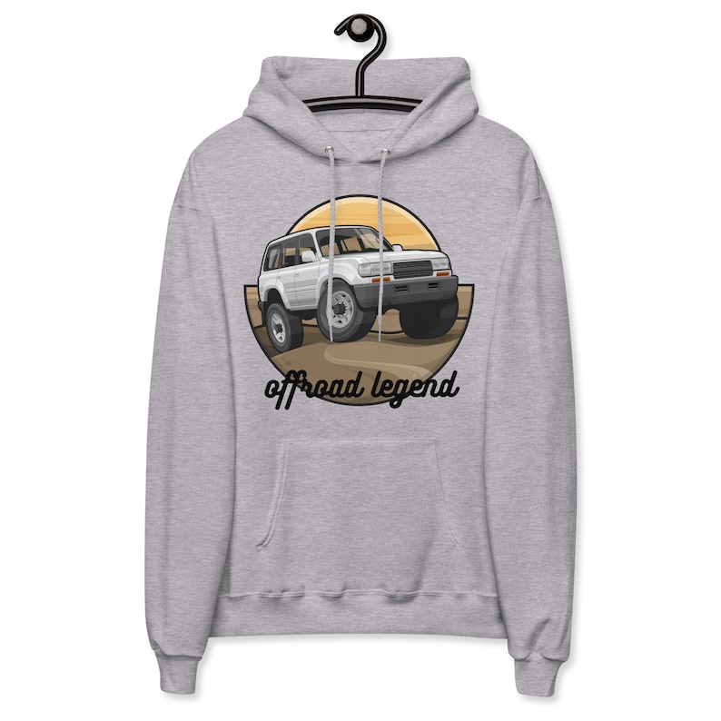 Toyota Land Cruiser 80 Series Hoodie: Overlanding 4WD Fleece - Etsy