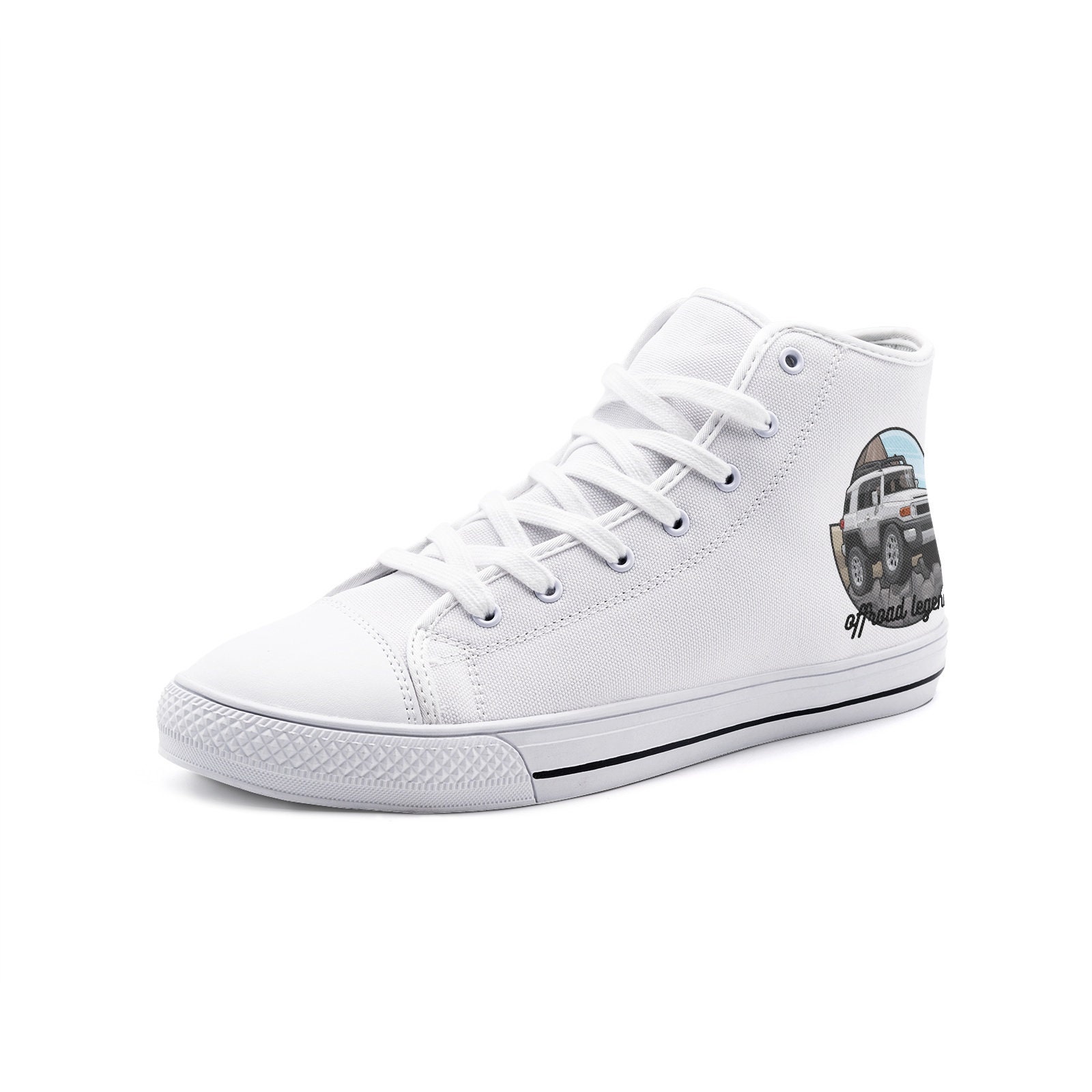 Toyota FJ Cruiser | Toyota Merch | FJ Cruiser 4x4 | Unisex High Top ...