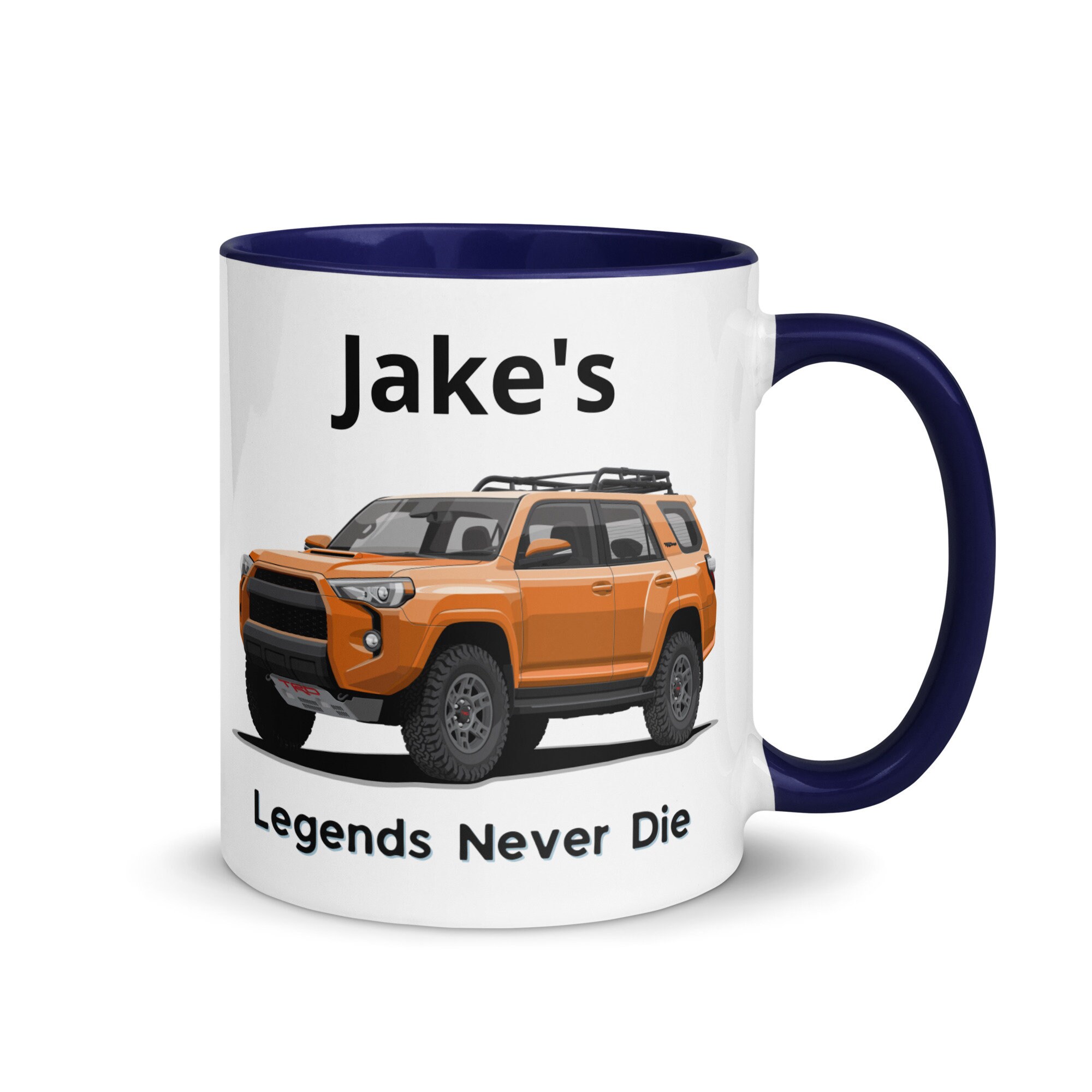 Toyota 4runner Mug Orange 4 Runner Personalised Toyota 4runner Mug Mug ...