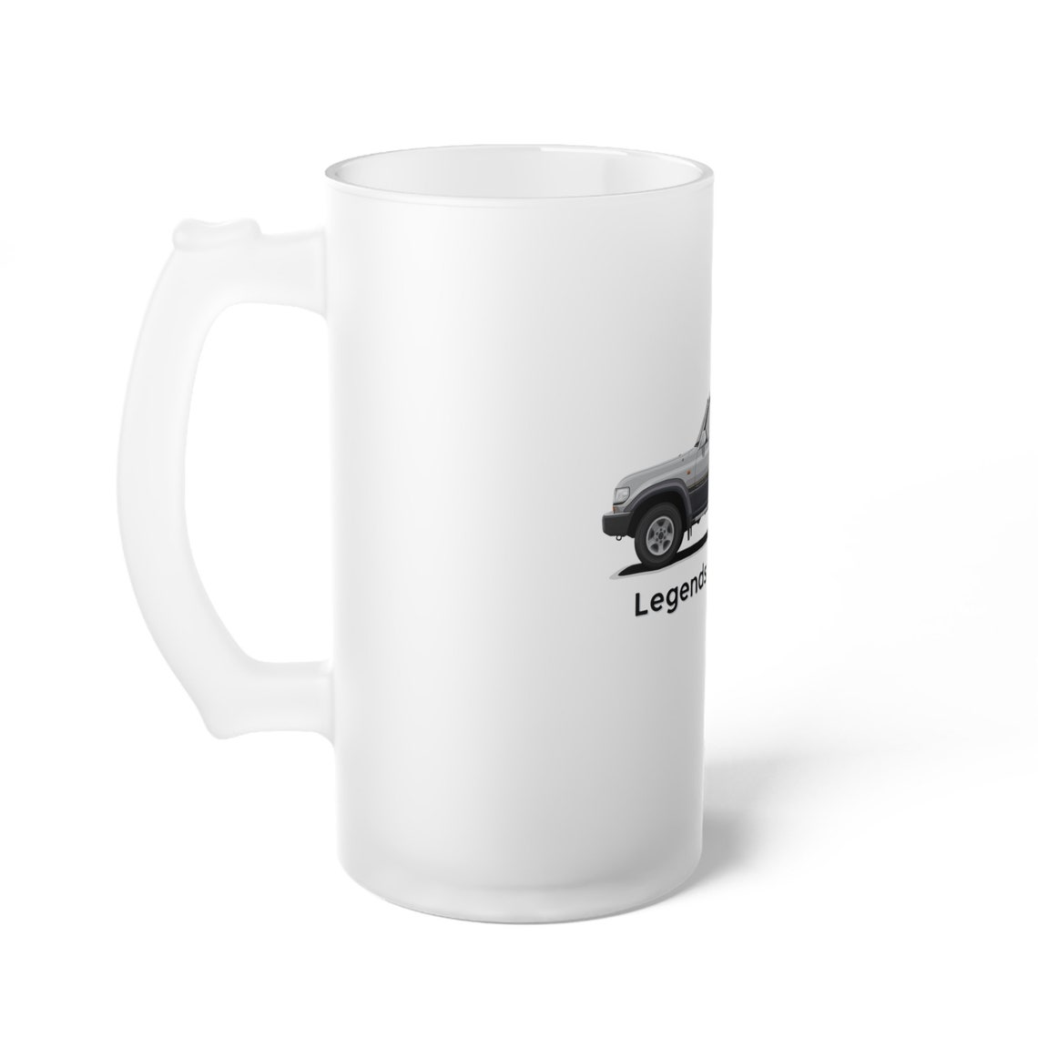 Toyota Land Cruiser 80 Series Frosted Glass Beer Mug Land Cruiser 80 ...