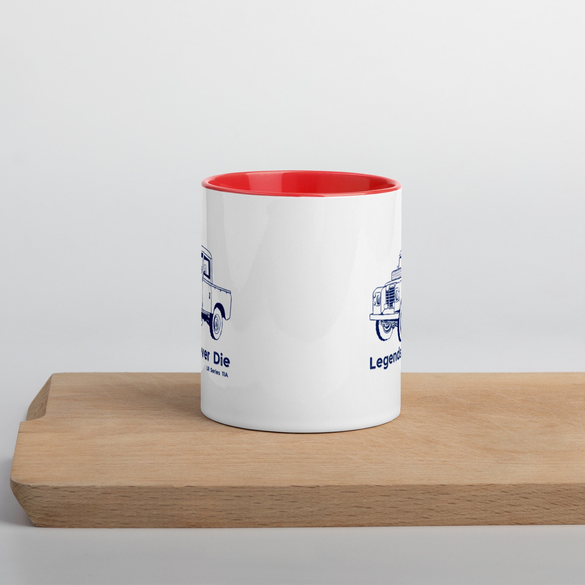 Legends Never Die Mug Land Rover Pick up Series 11A Gift Coffee Mug ...