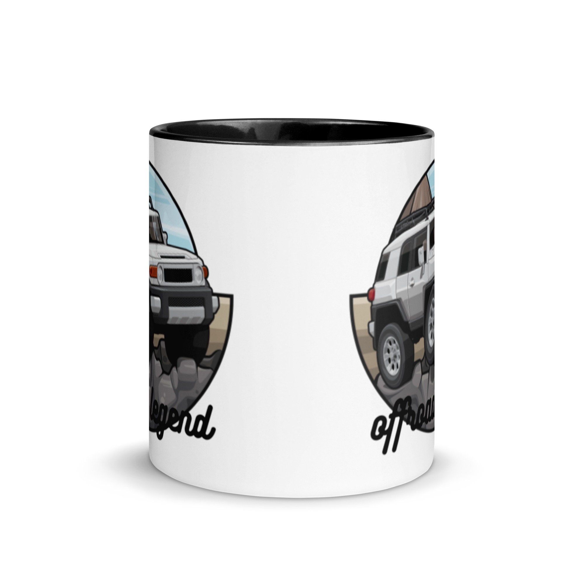 Toyota FJ Cruiser Toyota Mug With Color Inside FJ Cruiser Toyota Land ...