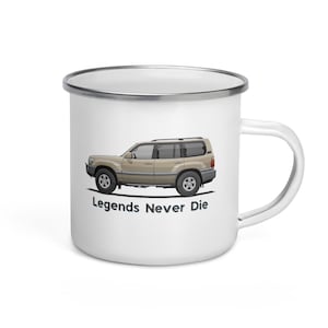 Toyota Land Cruiser 100 Series Enamel Camping Mug - Etsy