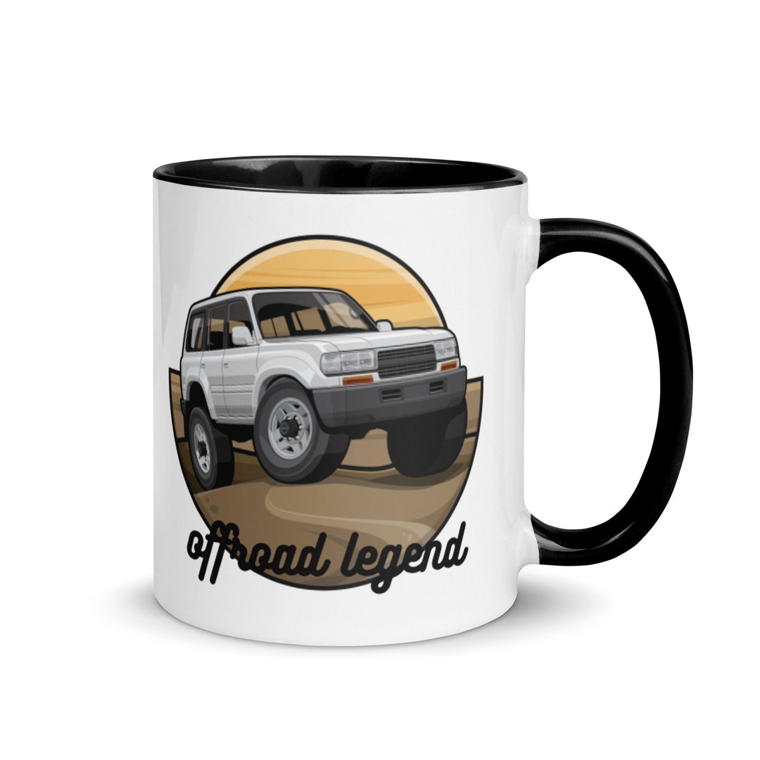 Toyota Land Cruiser 80 Series | Toyota Mug With Color Inside | Land ...