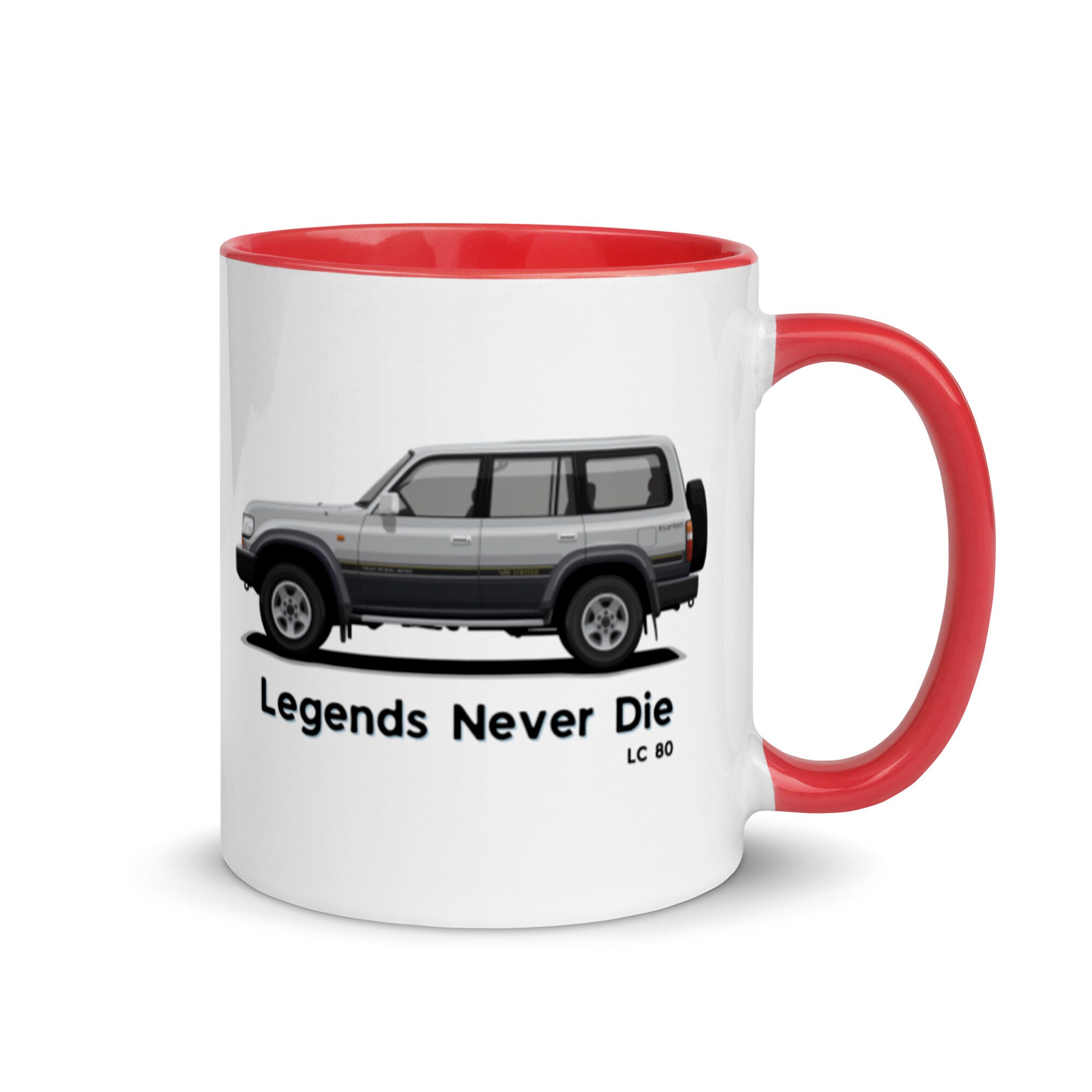 Toyota Land Cruiser 80 Series Toyota Mug With Color Inside - Etsy