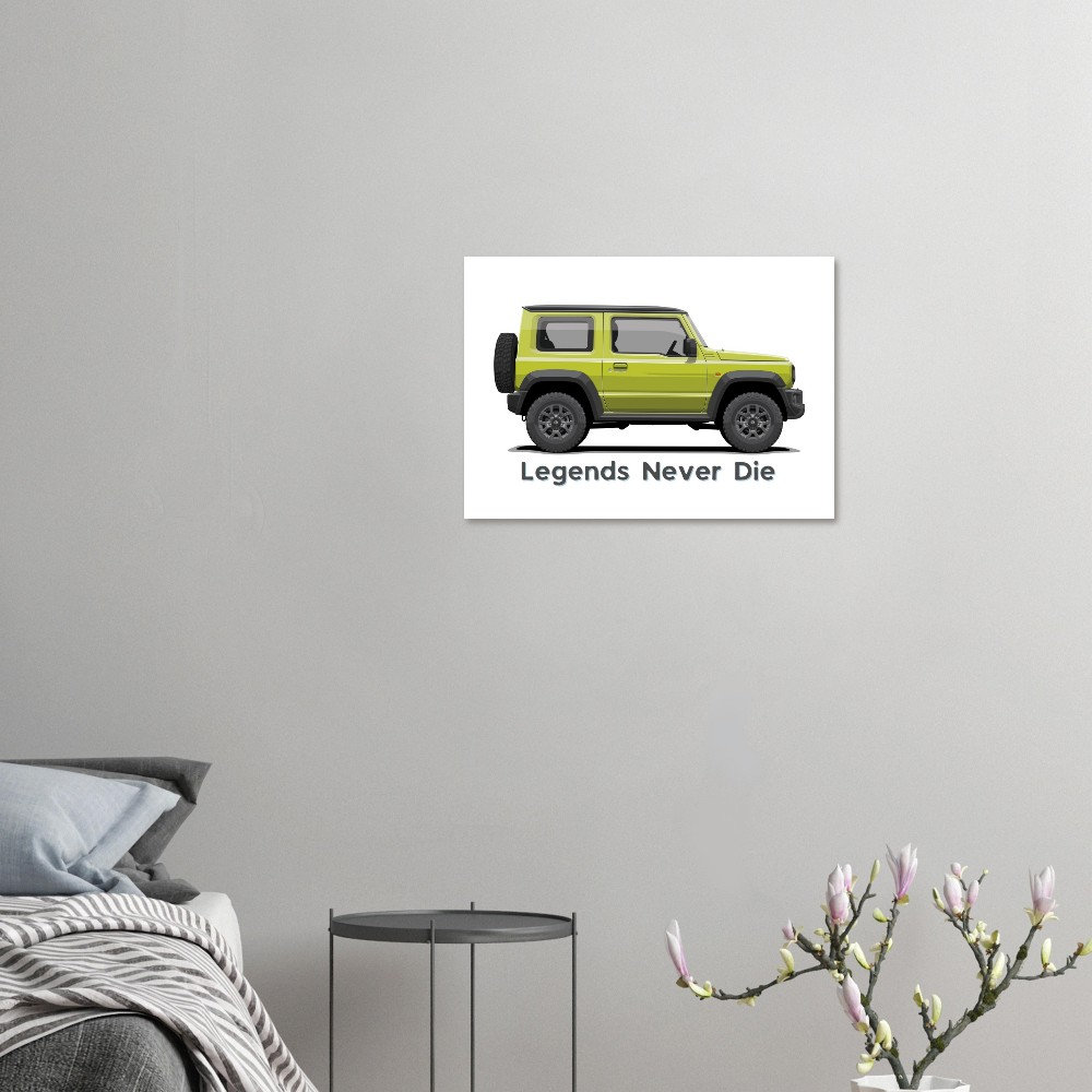 Suzuki Jimny Poster Suzuki Jimny Classic Semi-glossy Paper Poster ...