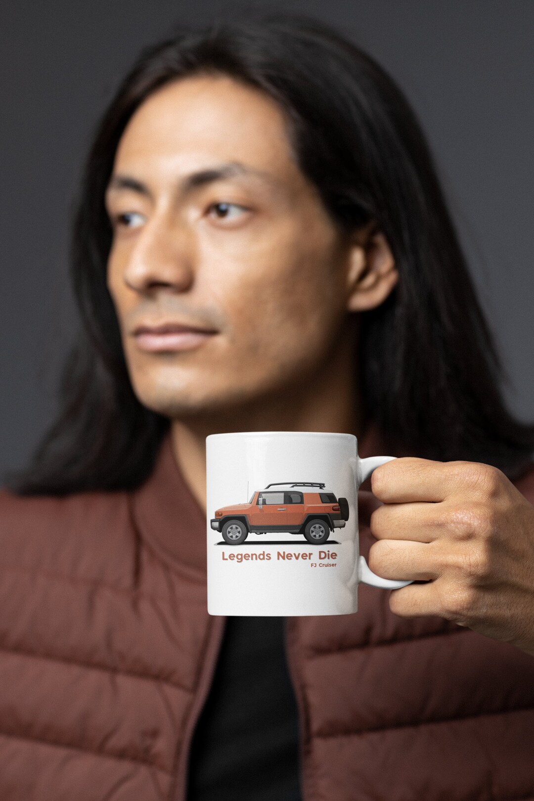 Toyota FJ Cruiser Toyota Mug With Color Inside FJ Cruiser Toyota Land ...