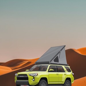 Toyota 4runner With Roof Top Tent 4 Wheel Drive Overlander Phone Wall ...