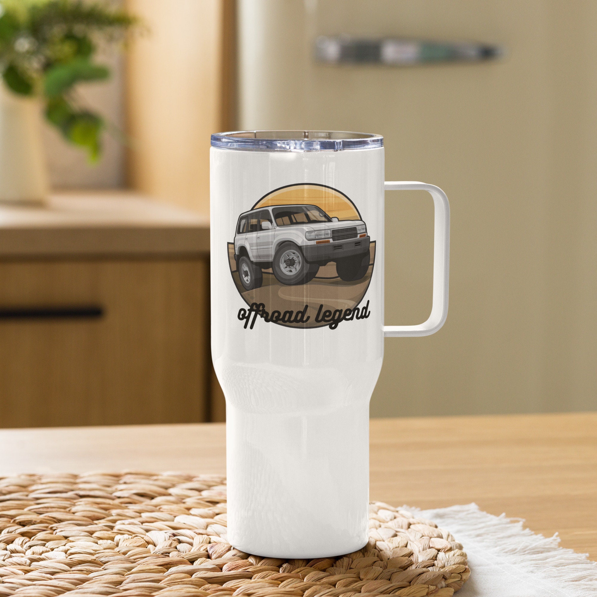 Toyota Land Cruiser 80 Series Travel Mug With Handle Toyota Land ...