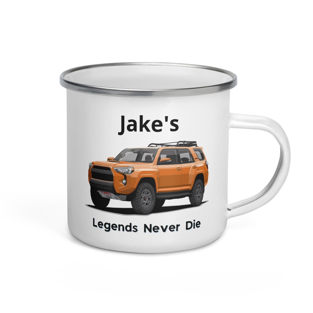 Personalised Toyota 4runner Mug | Orange Toyota 4runner | 4runner Mug ...