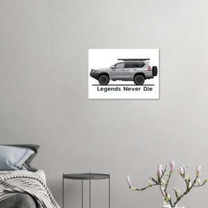 Toyota Land Cruiser Prado Semi-glossy Paper Poster | Lexus GX Poster ...