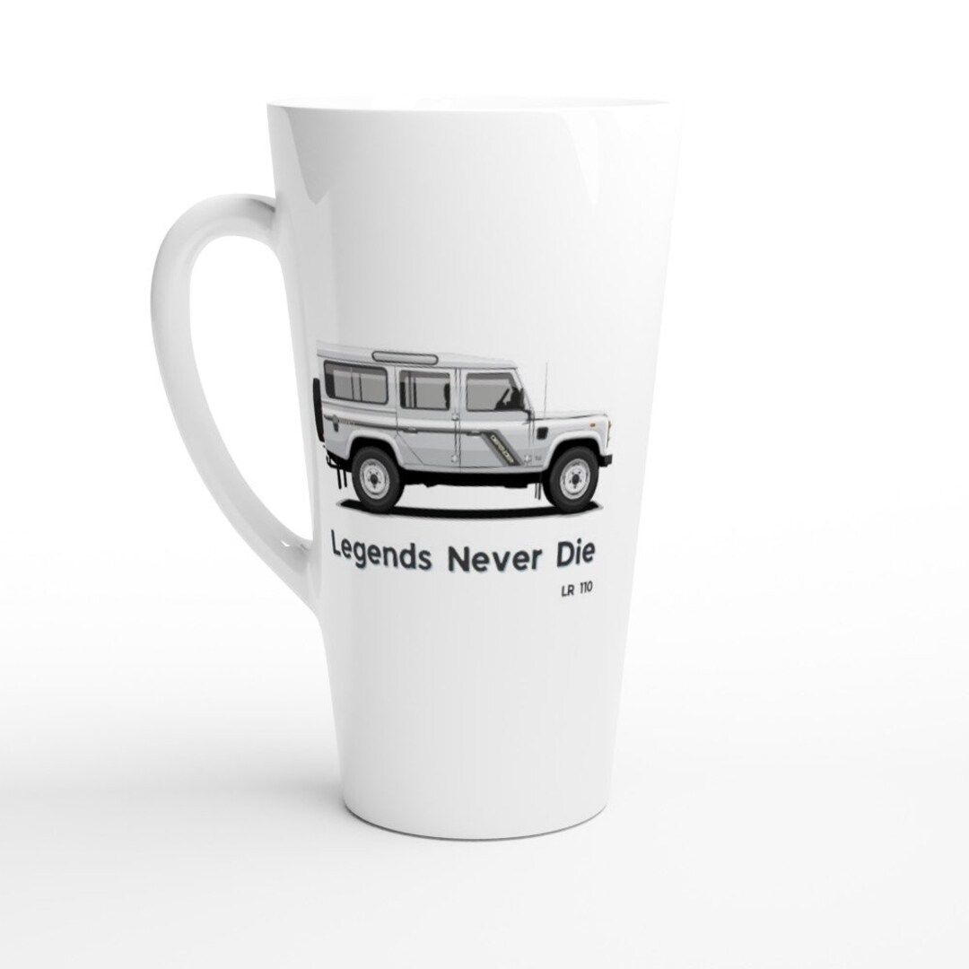 Land Rover Defender 110 Mug: White Latte Ceramic Mug (17oz) - Etsy