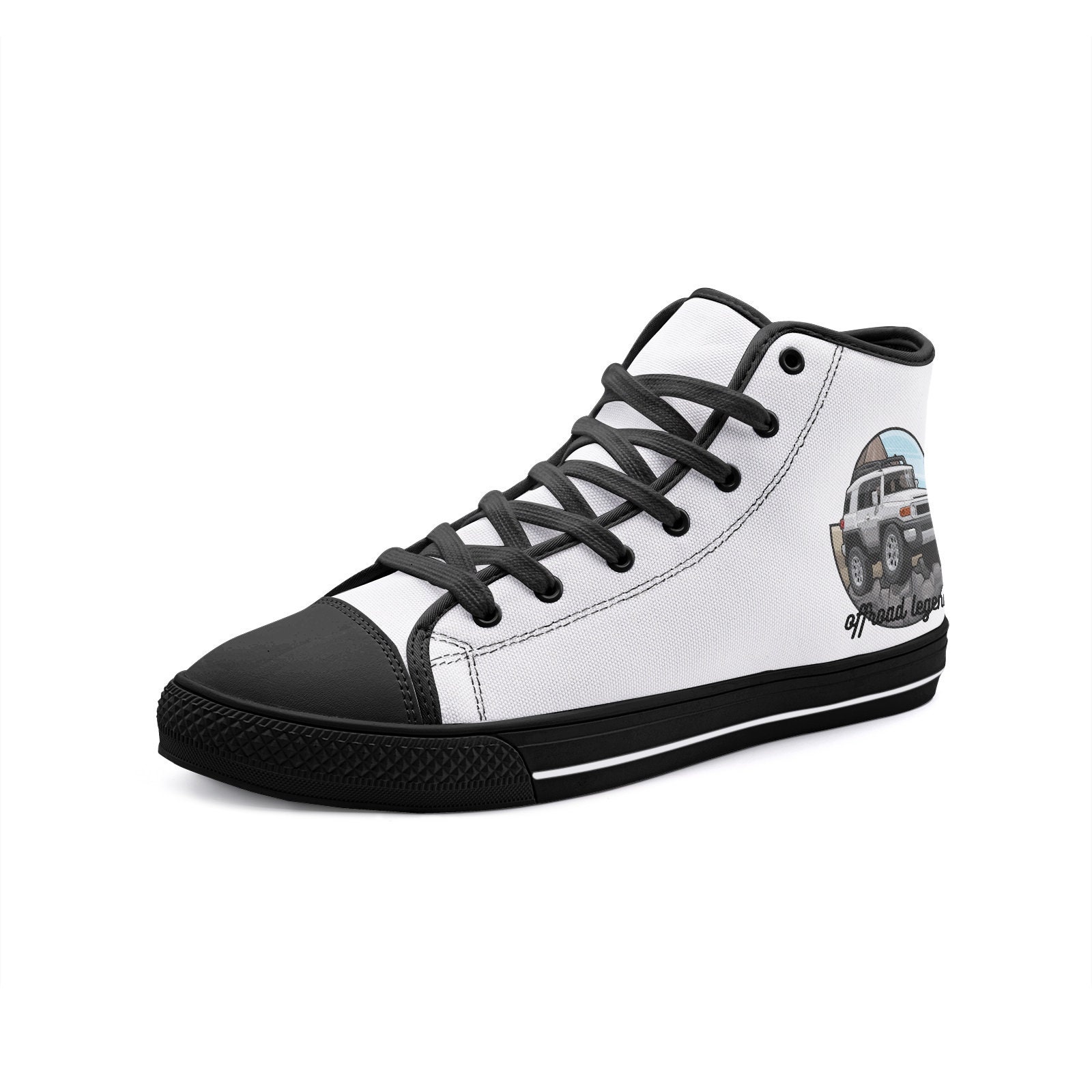 Toyota FJ Cruiser | Toyota Merch | FJ Cruiser 4x4 | Unisex High Top ...
