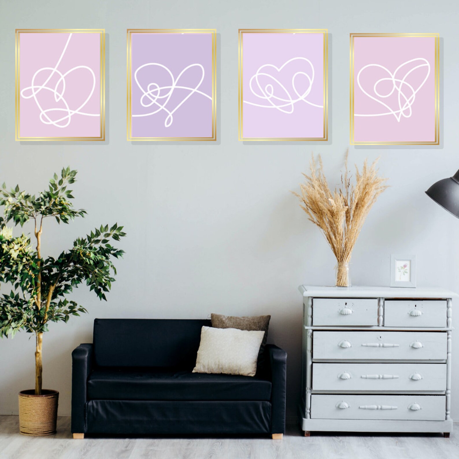 BTS Wall Art Print Set Digital Download - Etsy