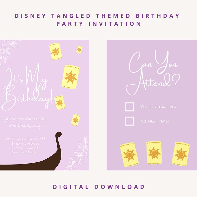 Tangled Digital Paper - Etsy