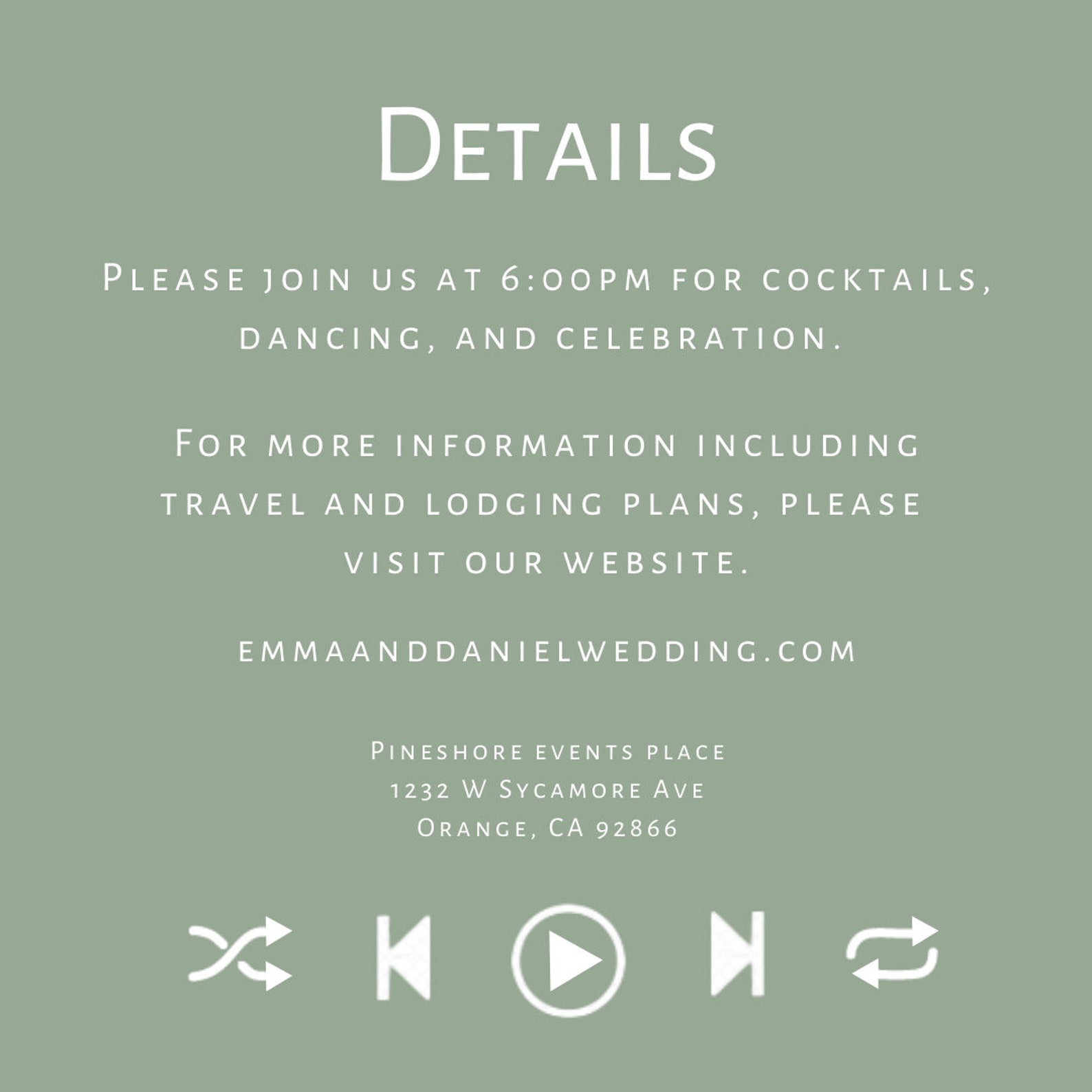 Cute Spotify Themed Wedding Invitation Digital Download | Customizable ...