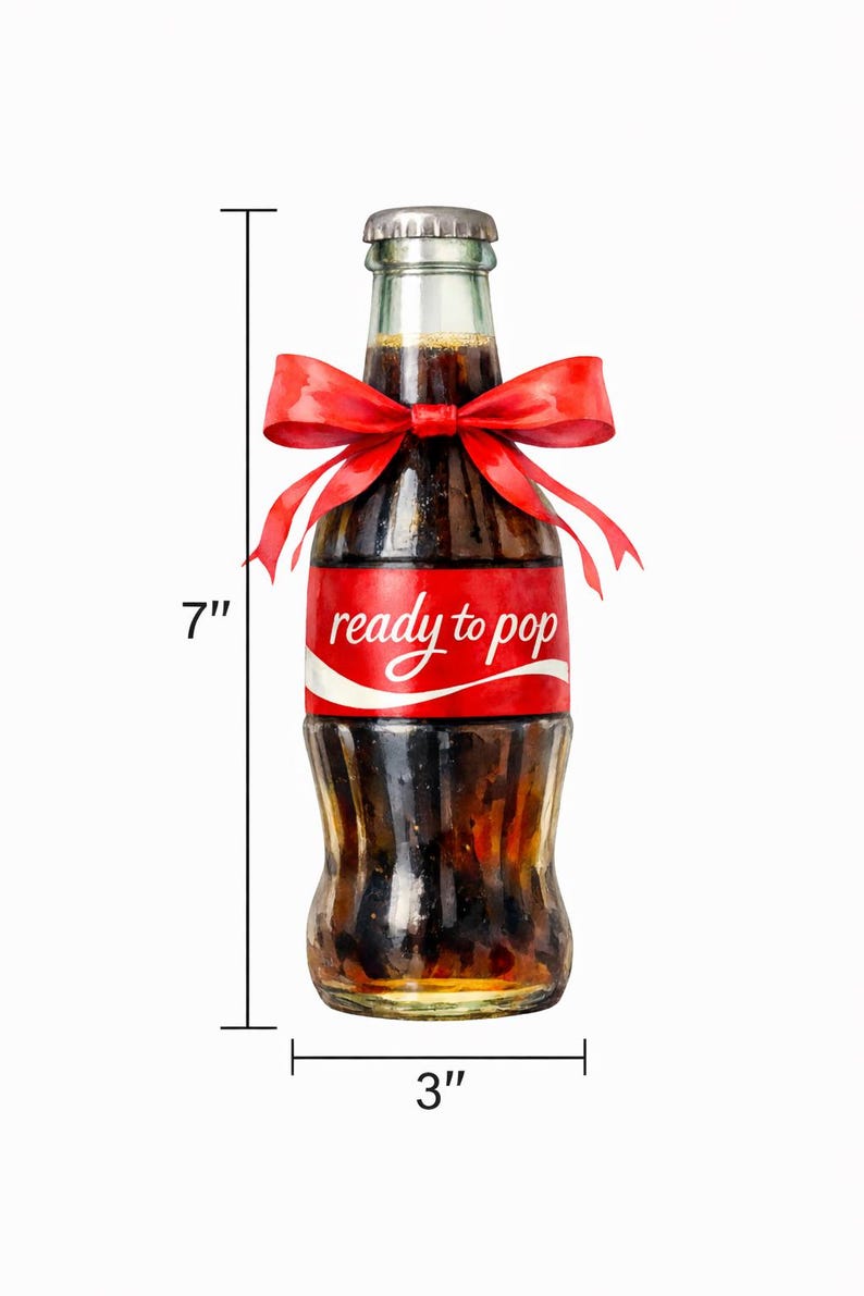 Ready to Pop Baby Shower Coke Centerpiece Cut Outs Coca Cola Inspired ...