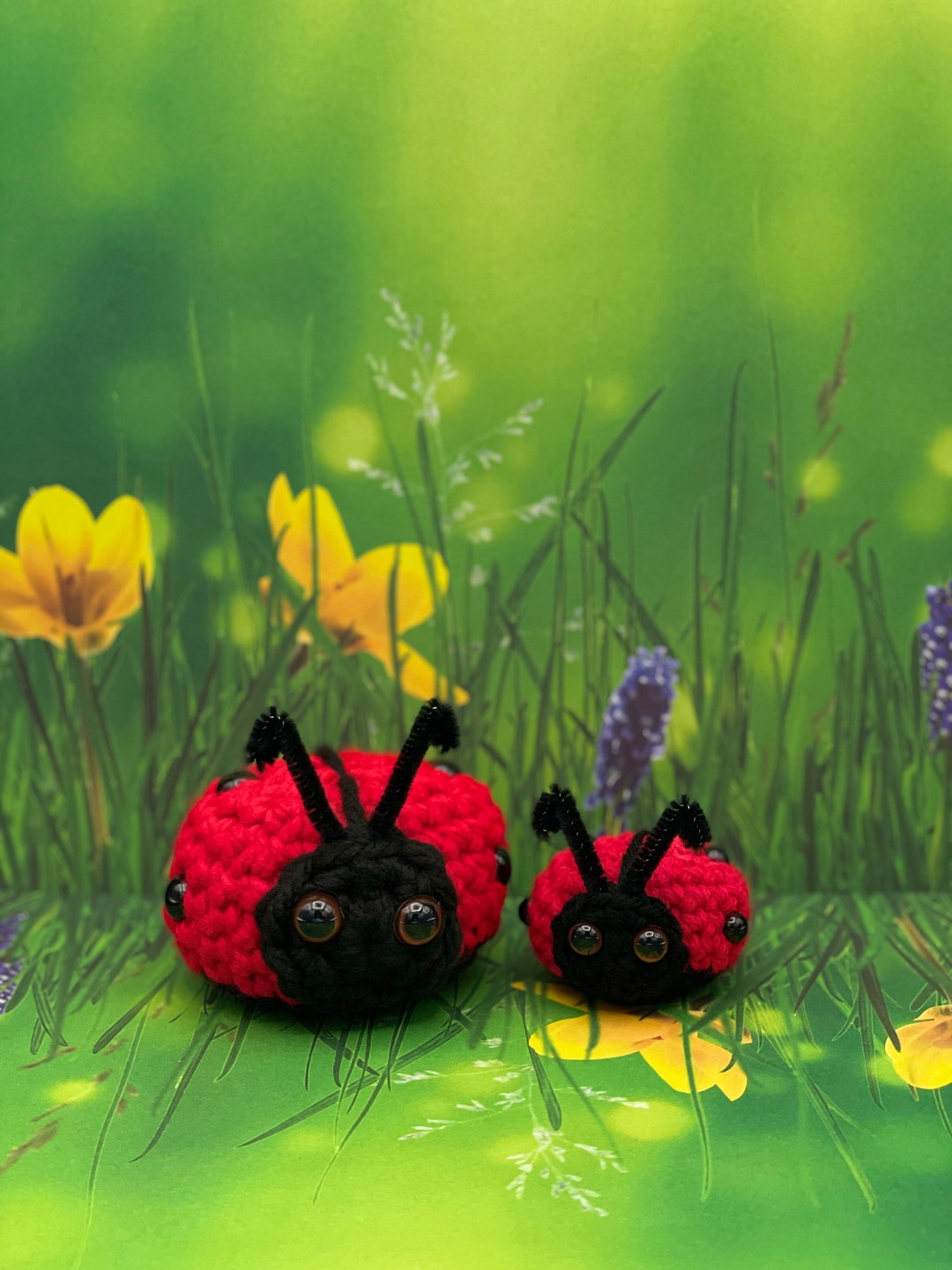 Crochet Ladybug Plush Toy - Etsy