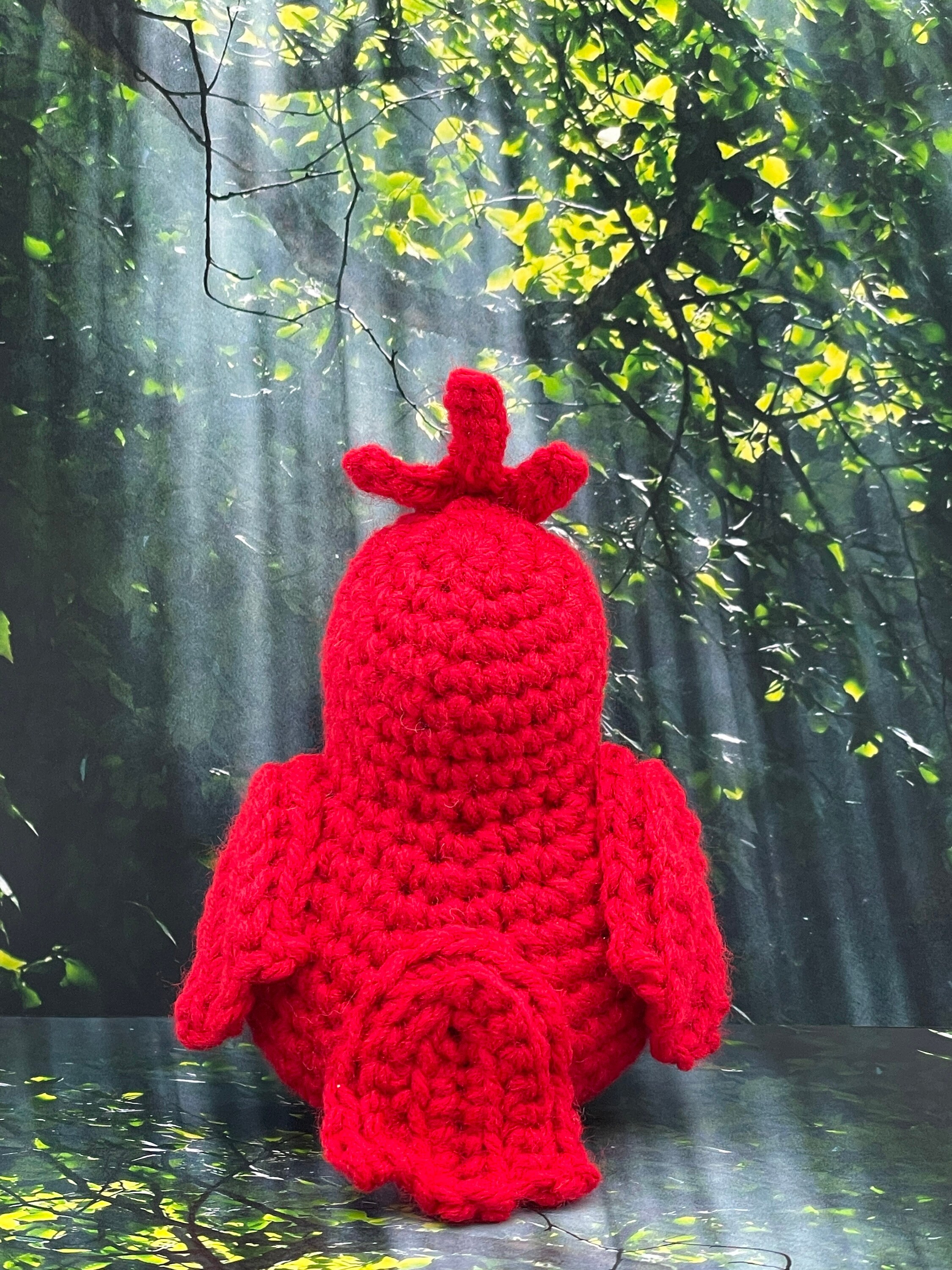 Cardinal Stuffed Animal - Red Bird Plushie - Etsy