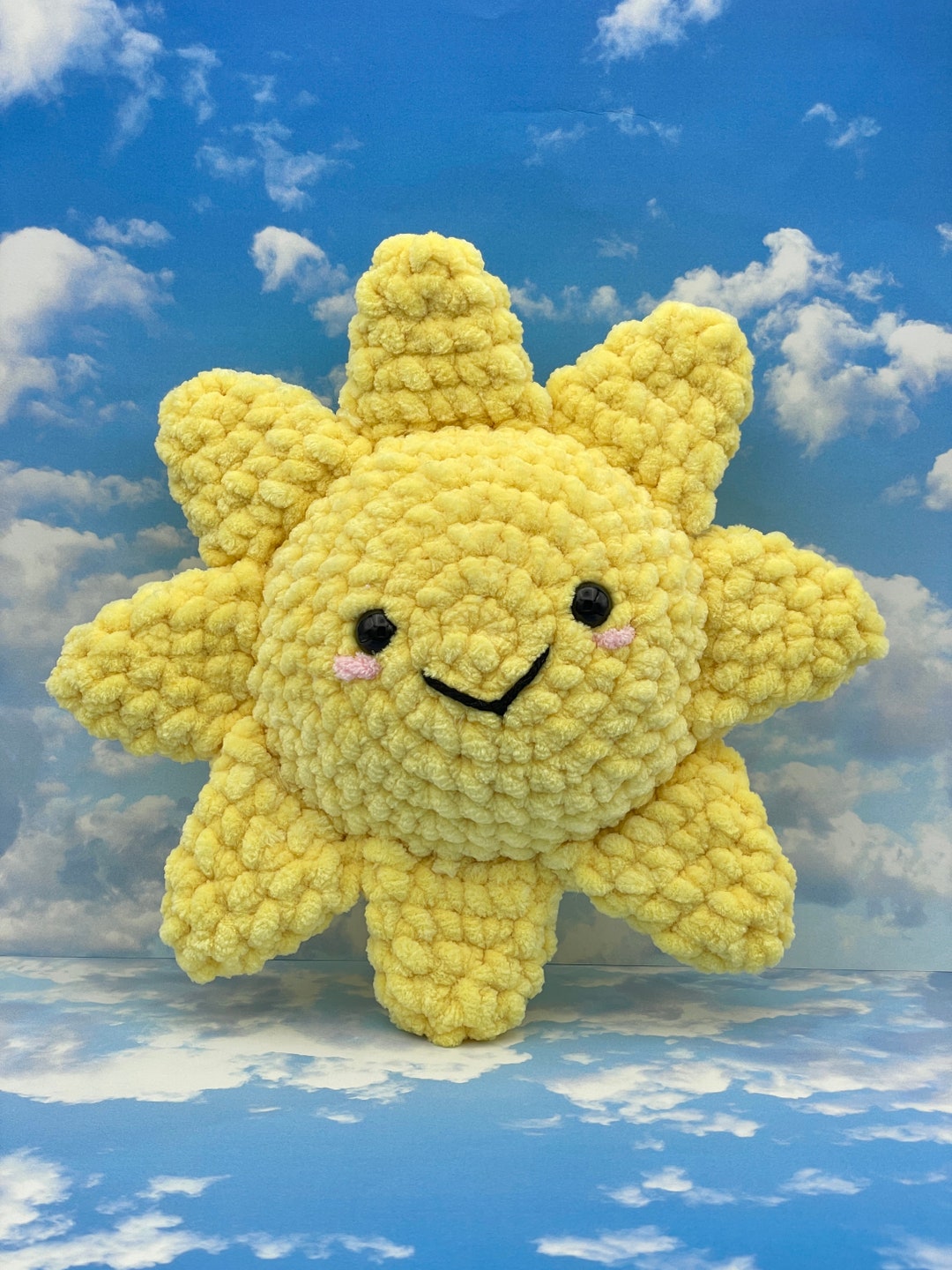 Happy Sunshine Plushie - Etsy