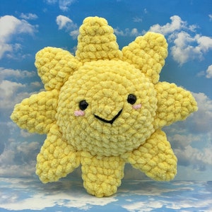 Happy Sunshine Plushie - Etsy