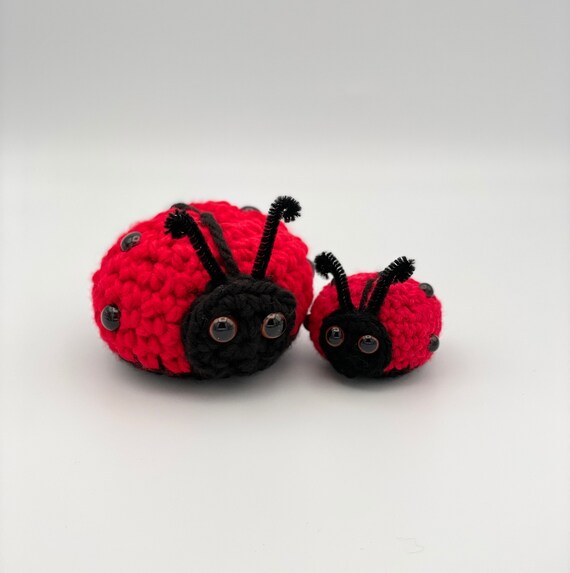 Crochet Ladybug Plush Toy - Etsy