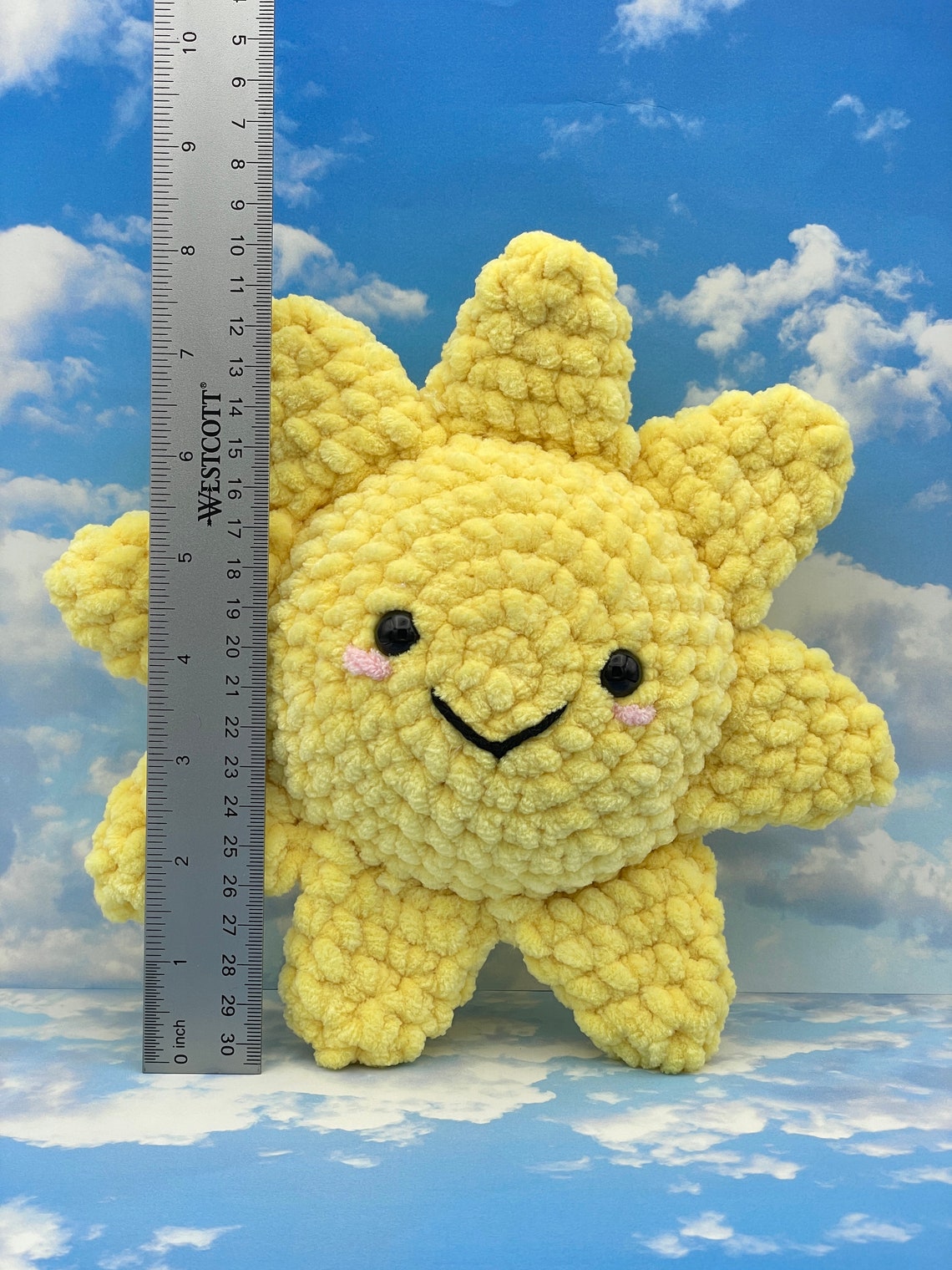 Happy Sunshine Plushie - Etsy
