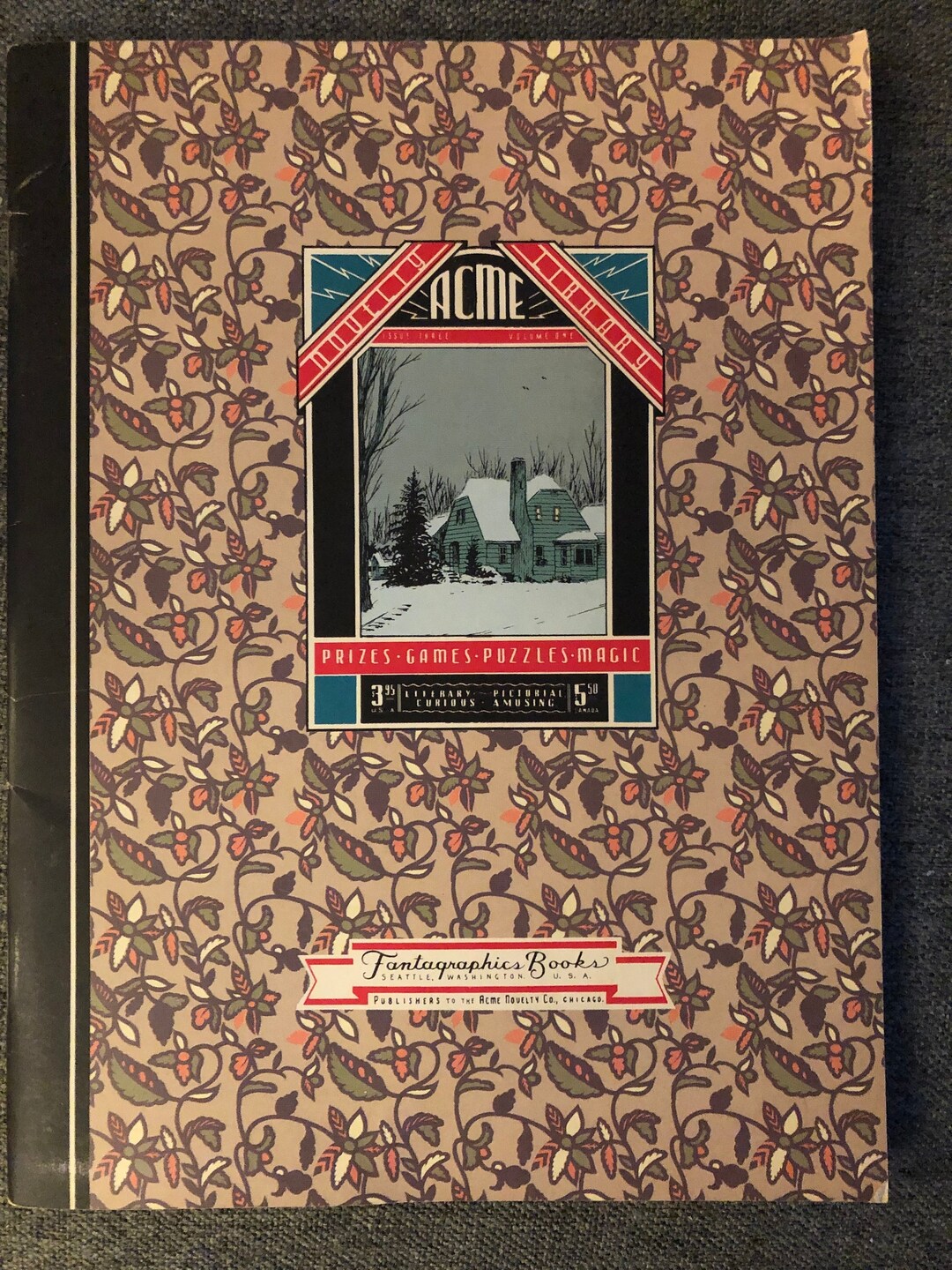 Bonus Postcard Chris Ware's Acme Novelty Library Vol. No. 3 - Etsy