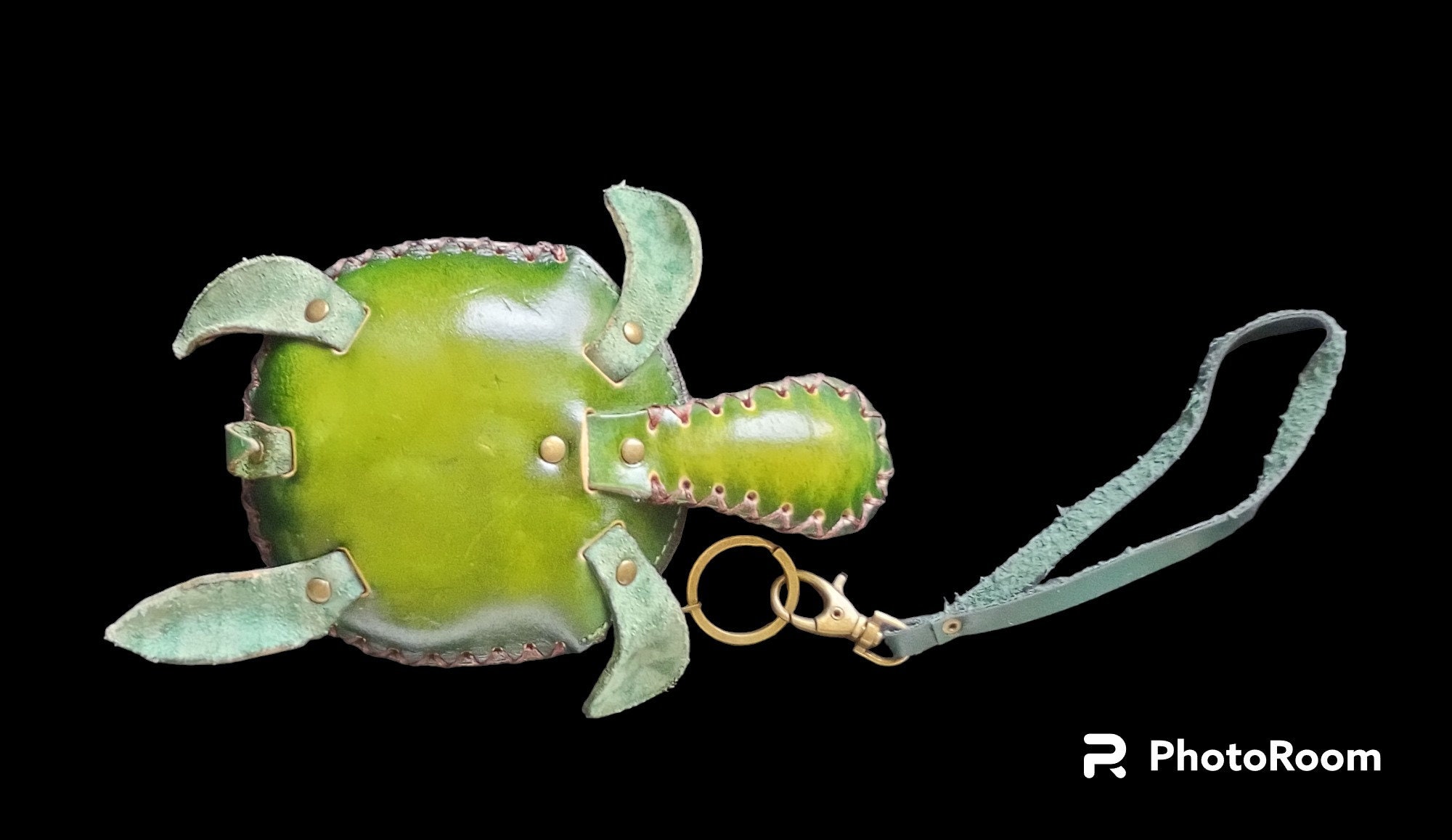 Green Sea Turtle Leather Coin Pouch or Purse - Etsy