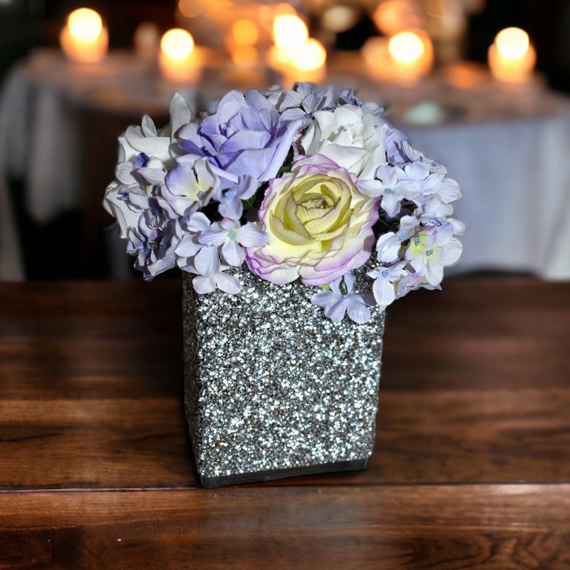 Rhinestone Vases - Etsy