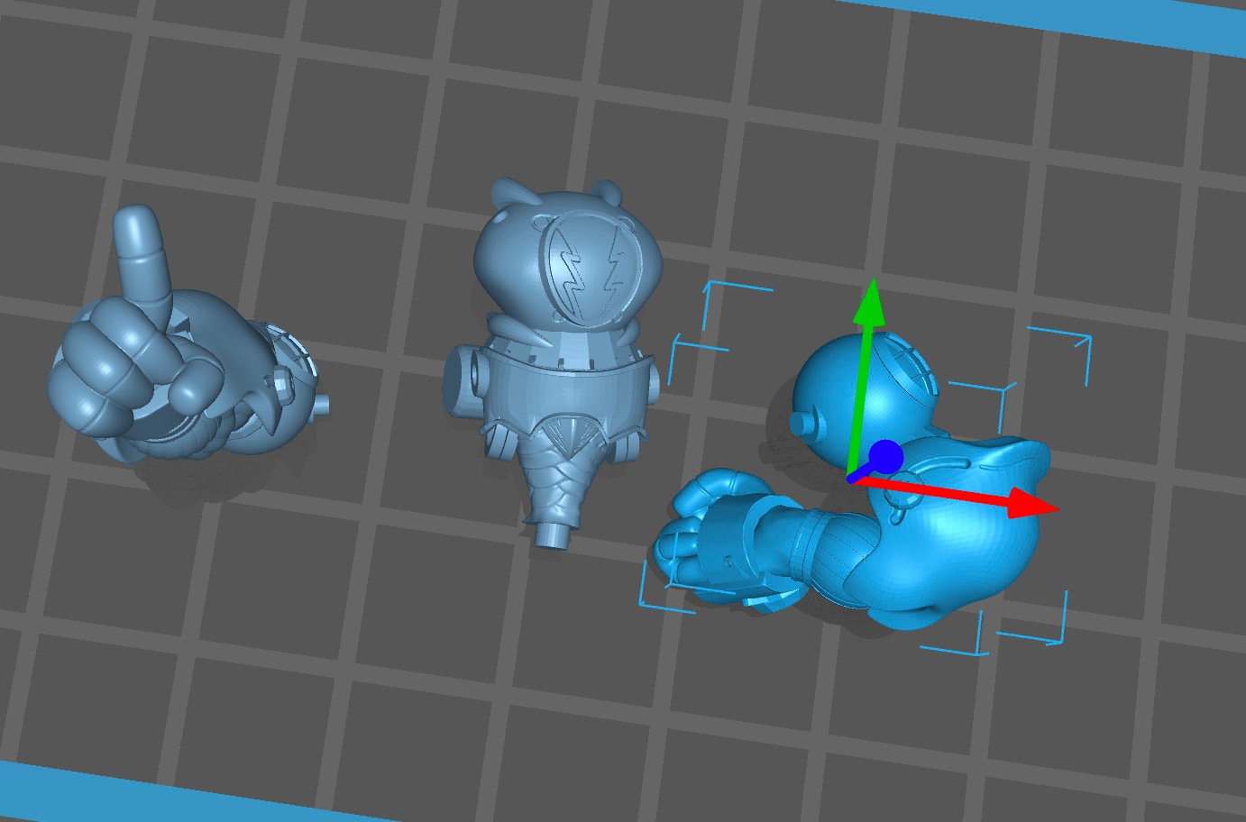 Amphimon 3D Printed Figure - Etsy