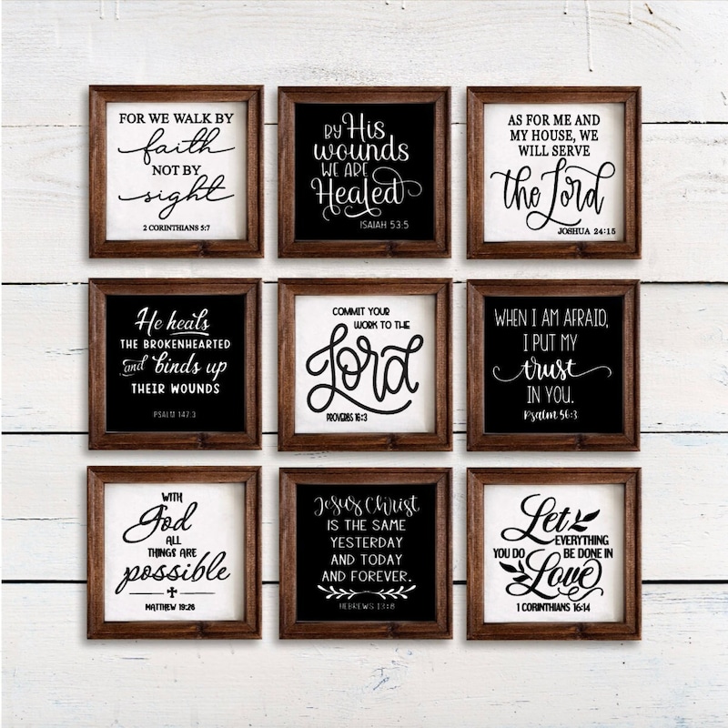 Christian Home Decor - Etsy