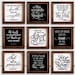 Bible Verse Mini Sign Collection | Christian Bible Verse Wall Art ...