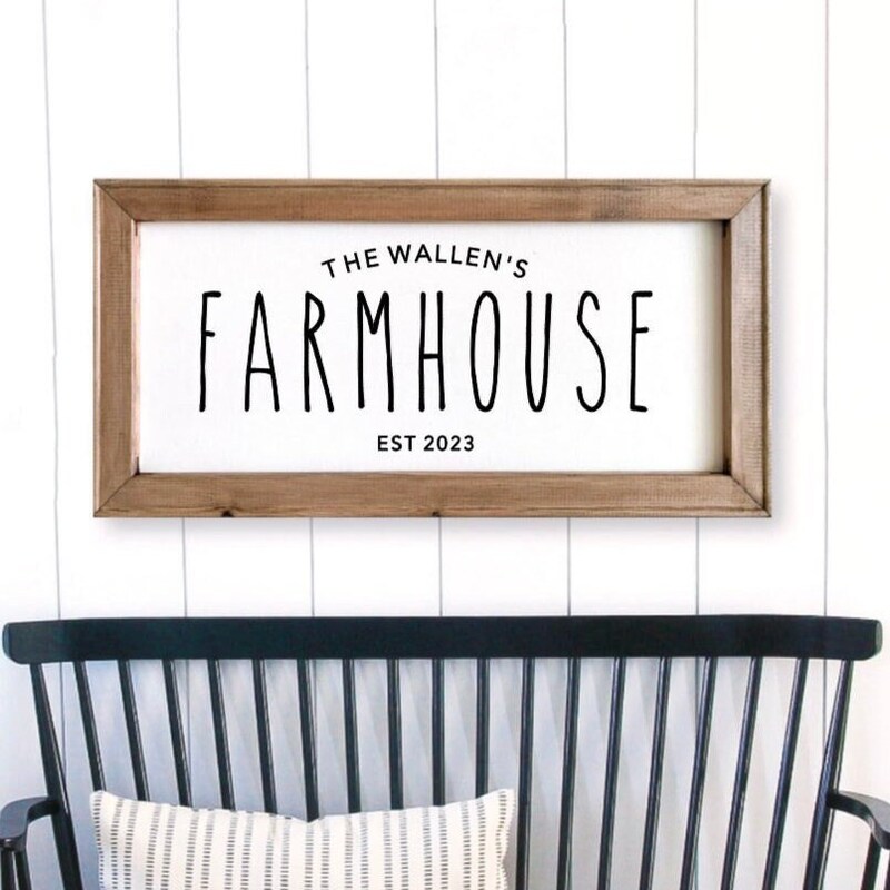 Farmhouse Signs - Etsy