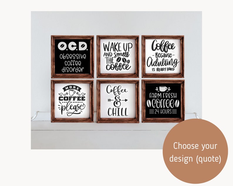 Coffee Lovers Gifts Coffee Signs Coffee Sign Kitchen Decor - Etsy