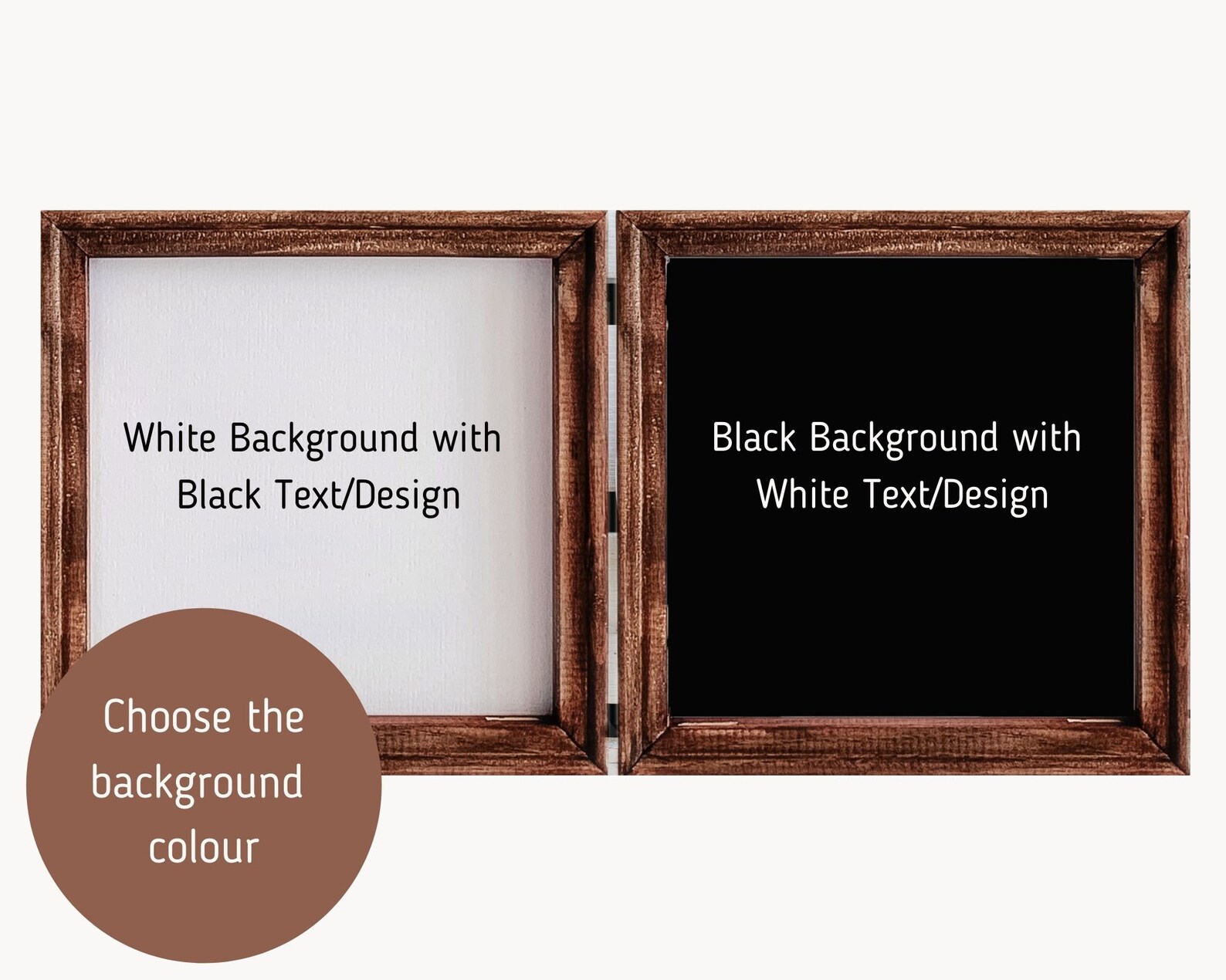 Bathroom Sign | Bathroom Wood Framed Sign | Wood Frame Sign | Bathroom ...