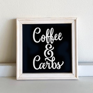 Coffee Lovers Gifts Coffee Signs Coffee Sign Kitchen Decor Coffee Bar ...