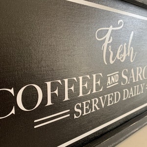 Coffee Sign, Coffee Bar Sign, Funny Coffee Signs, Coffee Station ...
