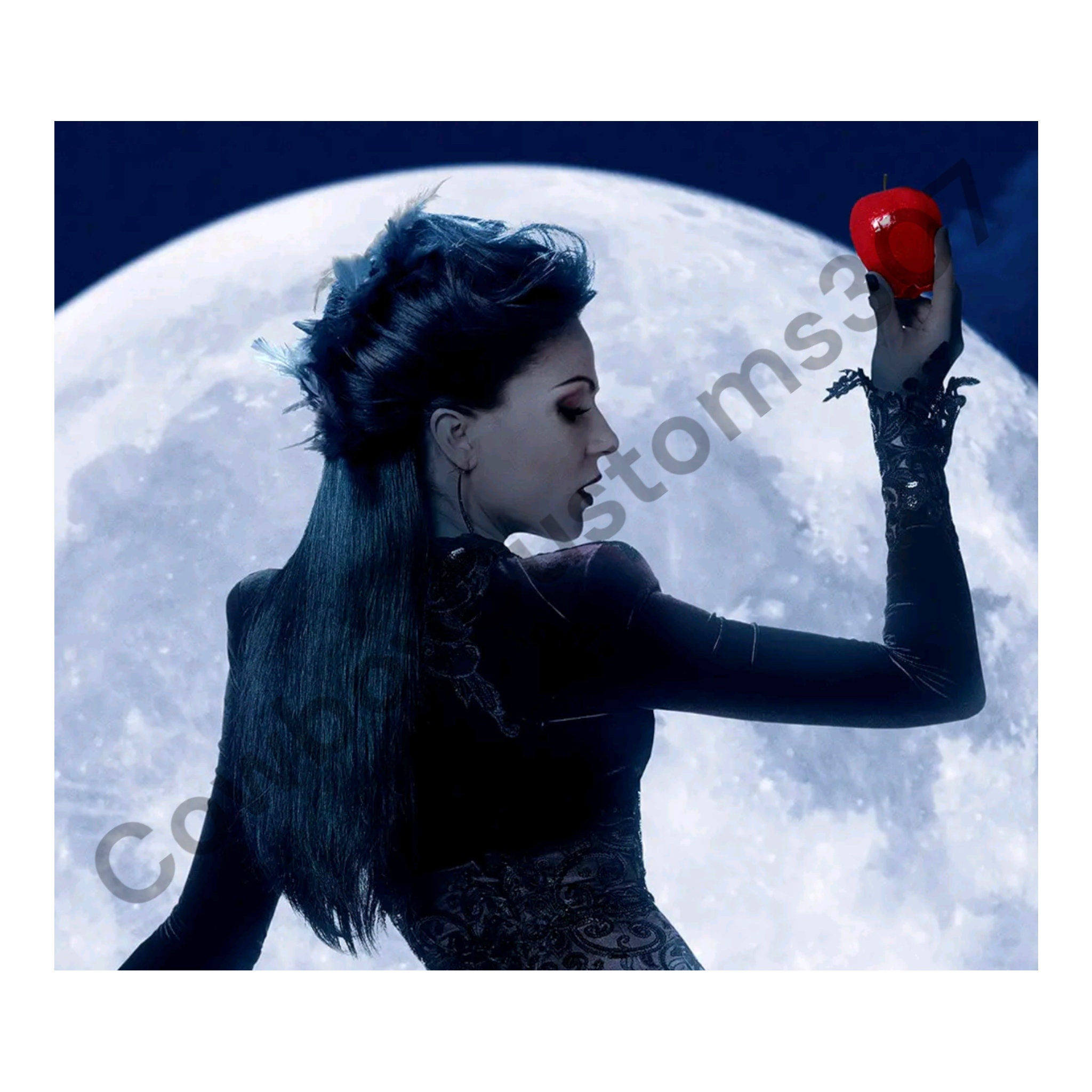 Once Upon A Time Evil Queen Wrap 20 Oz Tumbler PNG Instant Download ...