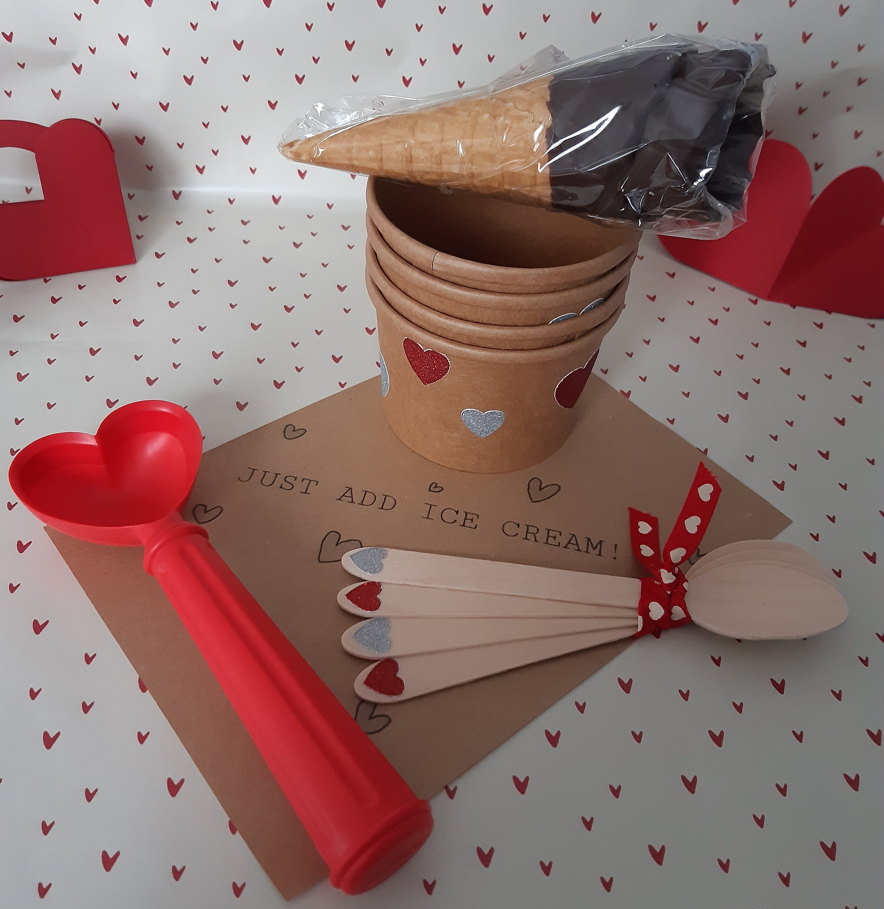 Ice Cream Sundae Kit DIY Make Your Own Sundae - Etsy UK