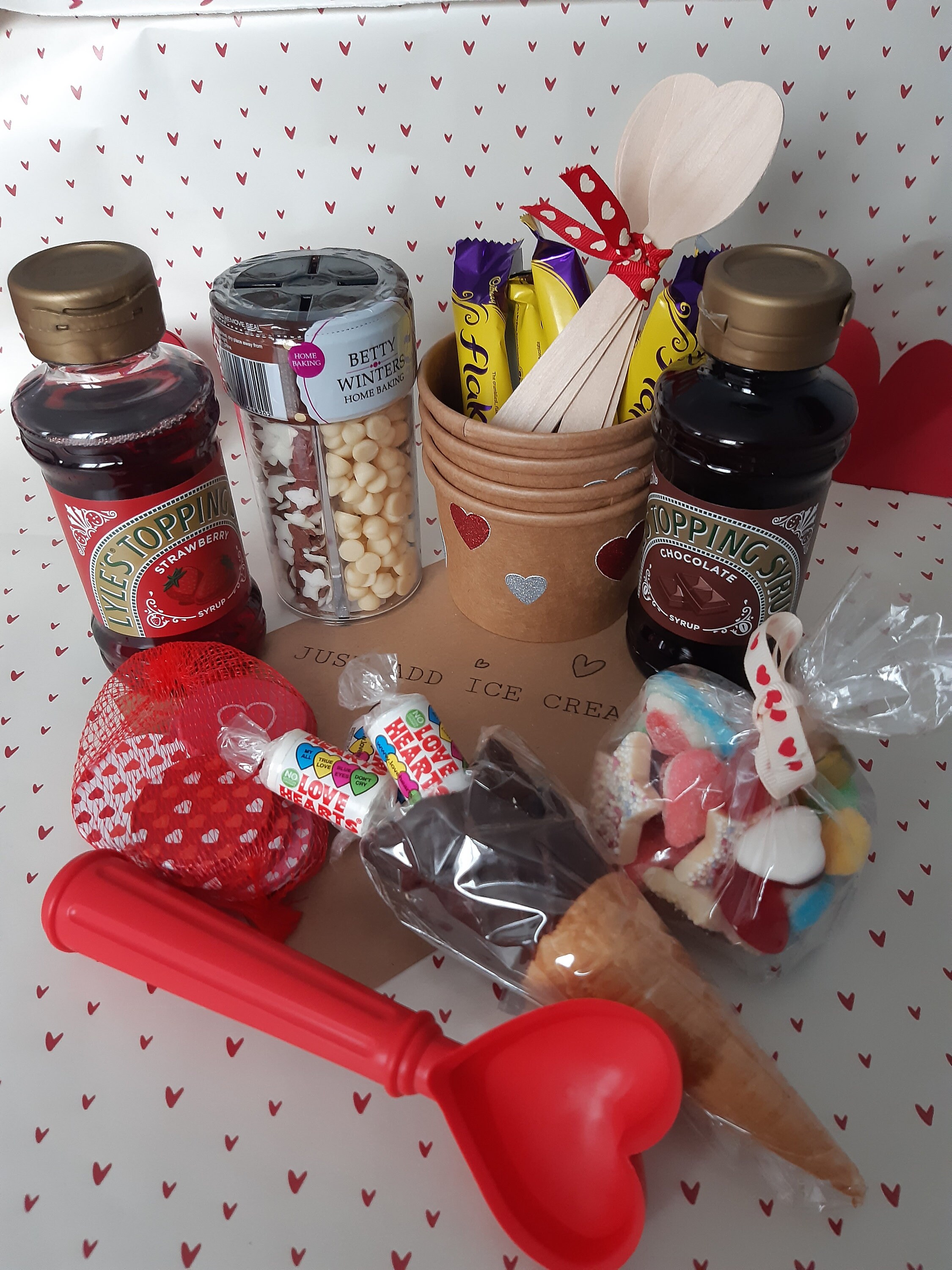 Ice Cream Sundae Kit DIY Make Your Own Sundae - Etsy UK