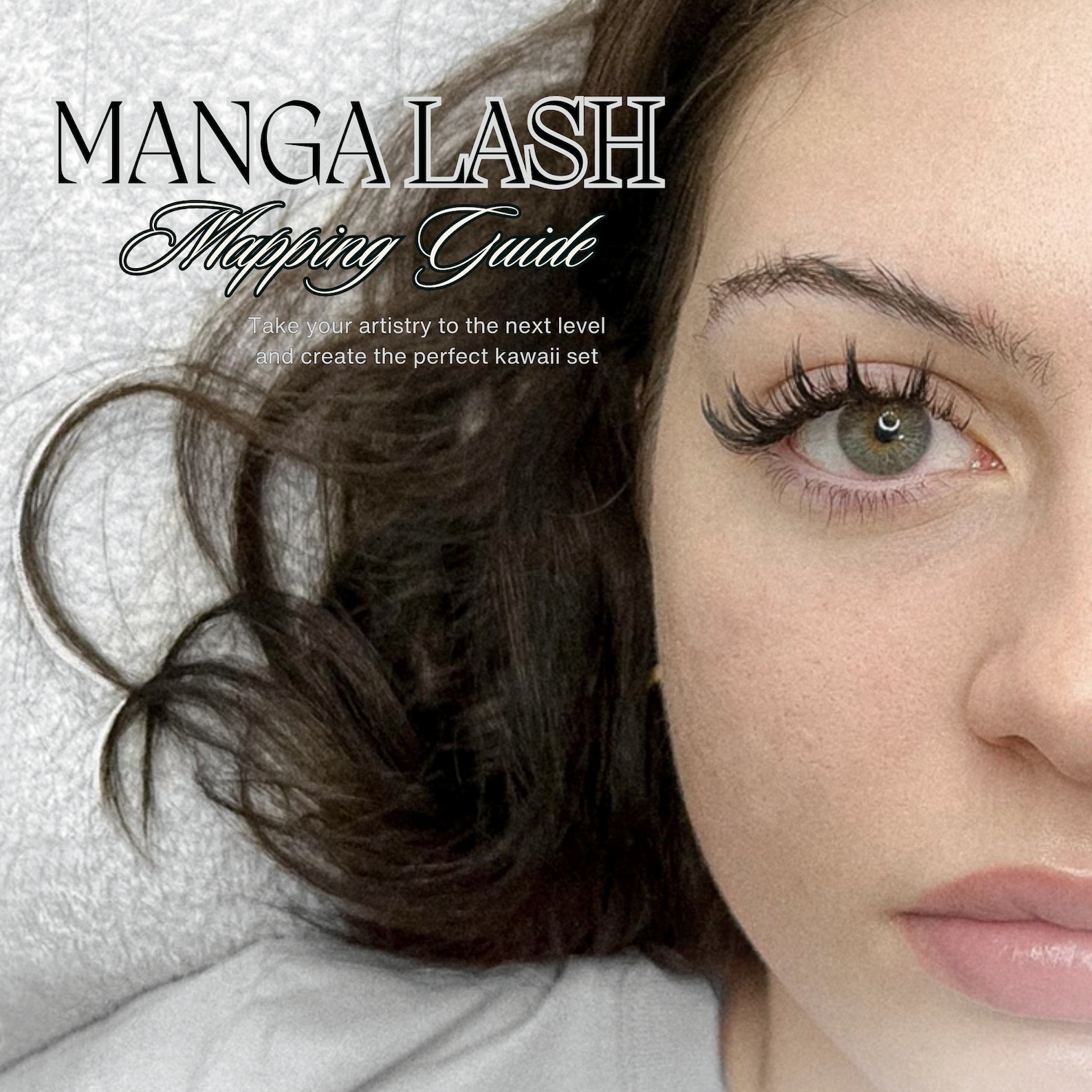 Manga, Anime, Manhua Lash Set Mapping Guide E-book | Lash Manual ...